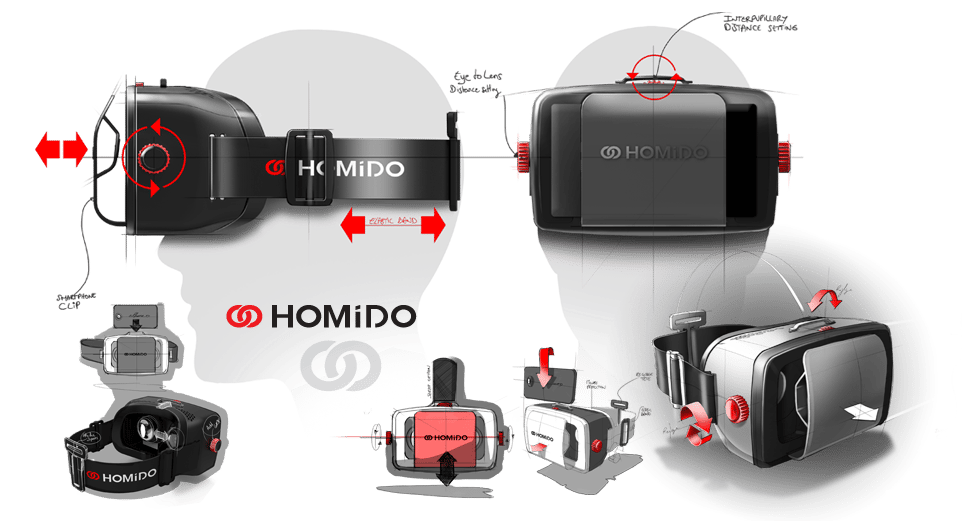 Homido VR Headset 2 - Inet.se