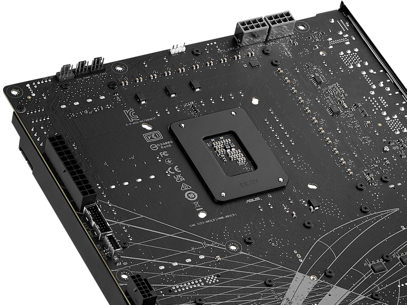 Moderkort med anslutningar på baksidan - Inet.se