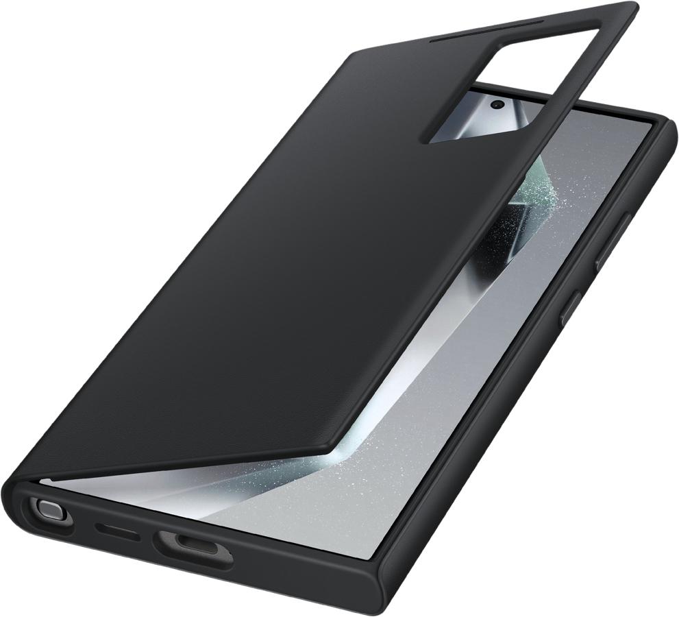 Samsung Galaxy S24 Ultra Smart View Wallet Case Svart - Inet.se