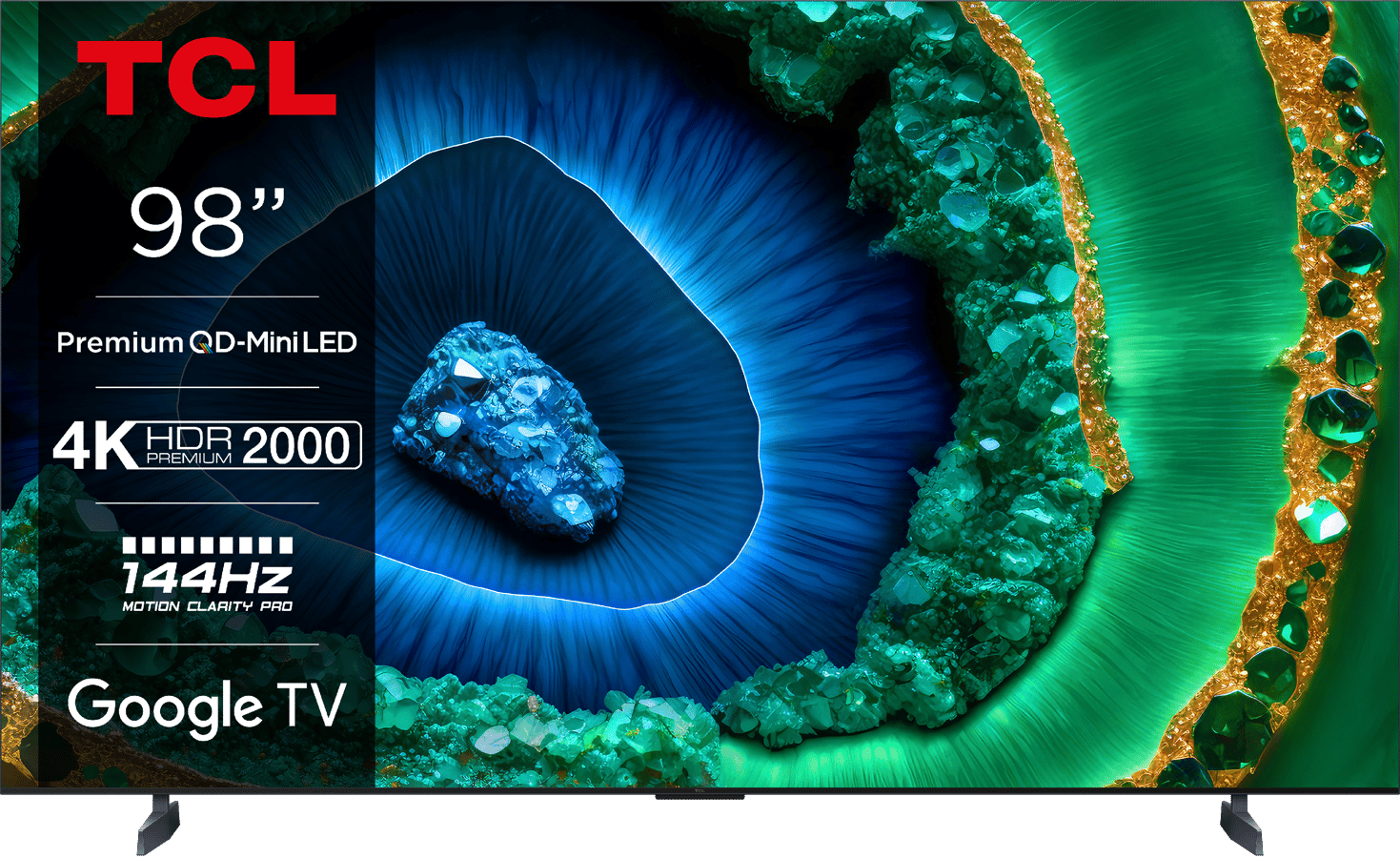 TCL 98" 98C955 Mini LED 4K Google TV - Inet.se