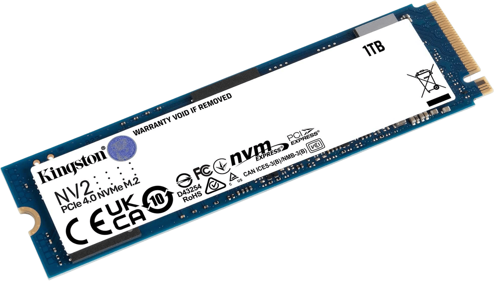 Kingston NV2 M.2 NVMe Gen 4 1TB - Inet.se