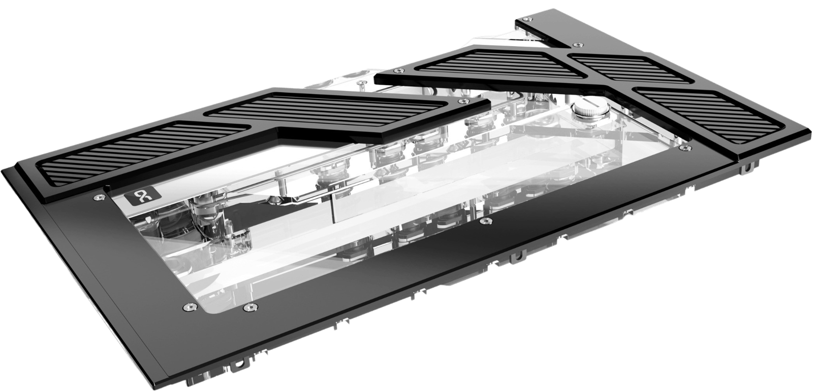 Alphacool Apex Distro Plate Y60 with D5 Apex pump - Inet.se