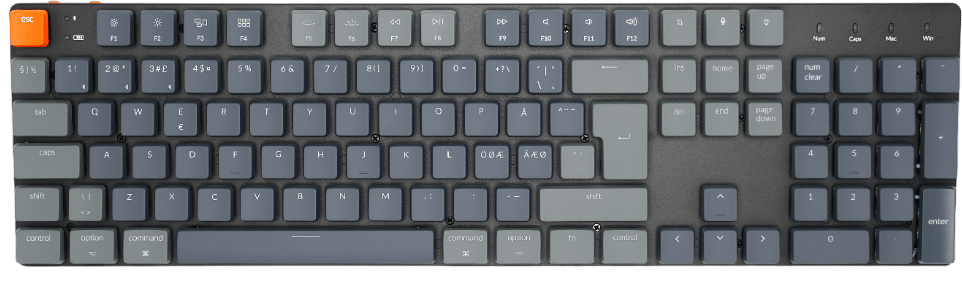 Keychron K5 SE RGB Hot-Swap Low Profile Keychron Optical Brown - Inet.se