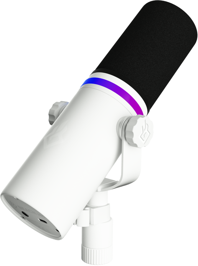 BEACN Mic Dynamisk Vit - Inet.se