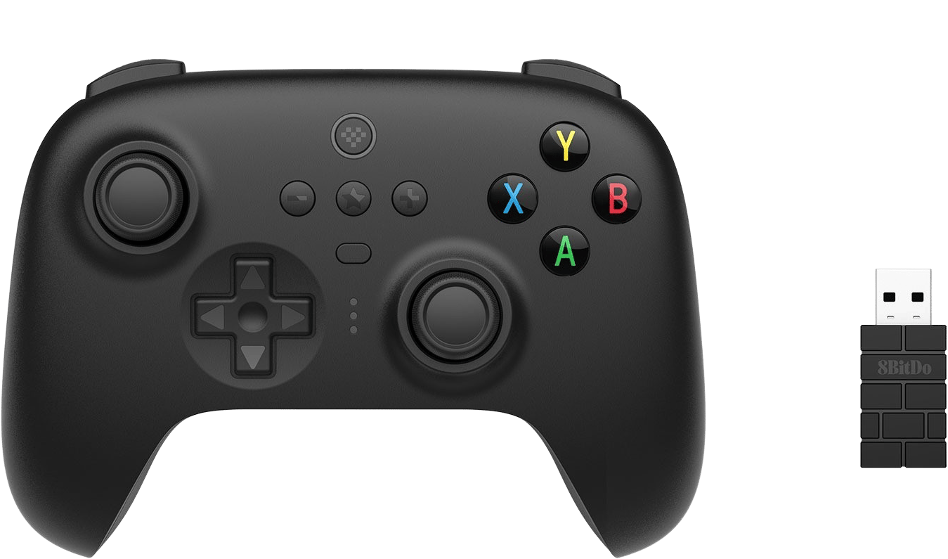 8bitdo Ultimate Pad 2,4g Trådlös Svart - Inet.se