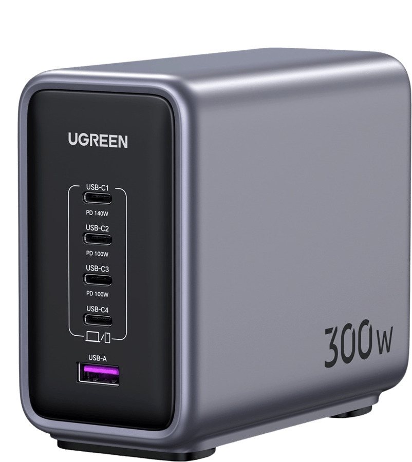 UGREEN 300W Desktop Charger 5 portar - Inet.se