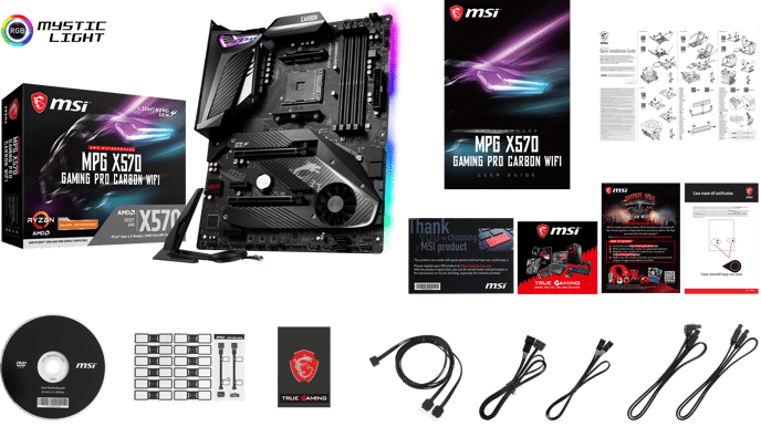 MSI X570 MPG GAMING PRO CARBON WIFI - Inet.se