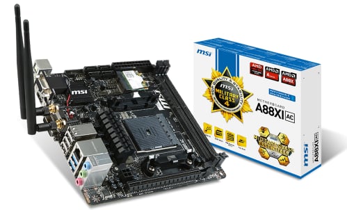 MSI A88XI AC FM2+ A88X mITX - Inet.se