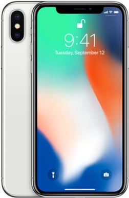 Apple iPhone X 64GB Silver - Inet.se