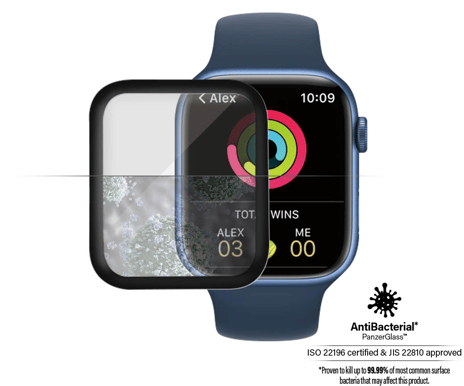 PanzerGlass Apple Watch 7/8 (45mm) Screen Protector - Inet.se