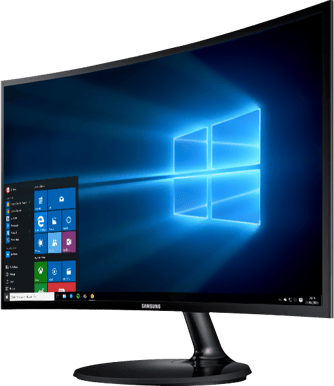 Samsung 24" C24F390 Curved - Inet.se