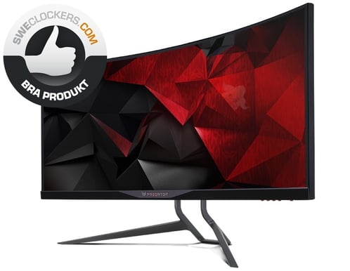 Acer 34" Predator X34A G-Sync IPS Curved Swivel - Inet.se