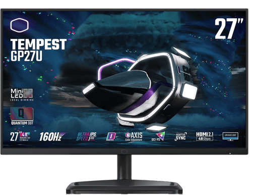 Cooler Master 27" Tempest GP27U Mini LED 4K 160 Hz HDR - Inet.se