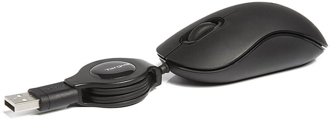 Targus Armour Retractable Optical Mouse - Inet.se