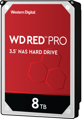 WD Red PRO 8TB 7200rpm 256MB - Inet.se