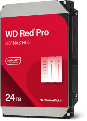 WD Red PRO 24TB 7200rpm 512MB (2025) - Inet.se