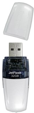 Transcend 32GB JetFlash V20 USBDisk, Black - Inet.se