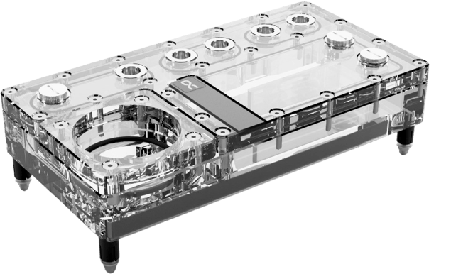 AGB Alphacool Core Distro Plate 240 Vänster VPP/D5 - Inet.se