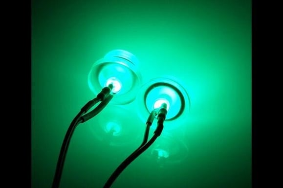 LED ready 3mm Twin ultra-bright Grön - Inet.se