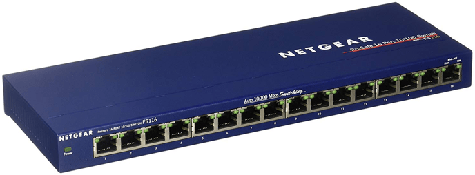 Netgear FS116 ProSafe Unmanaged - Inet.se