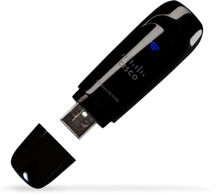 Cisco Linksys AE1000 Wireless-N Dual-Band USB Adapter - Inet.se