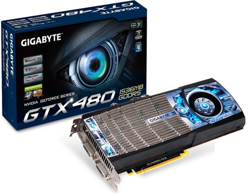 Gigabyte GeForce GTX 480 1536MB - Inet.se