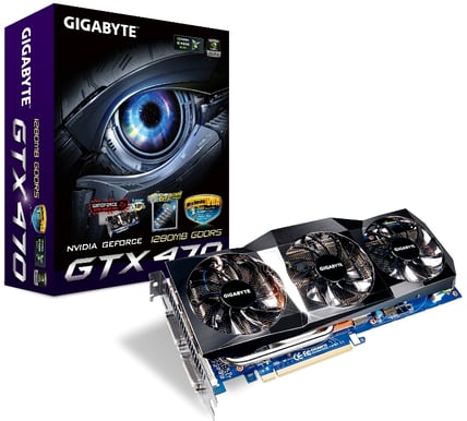 Gigabyte GeForce GTX 470 OC 1GB - Inet.se