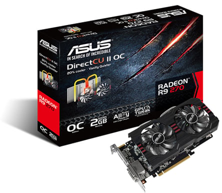 ASUS Radeon R7 270 2GB DirectCUII OC - Inet.se