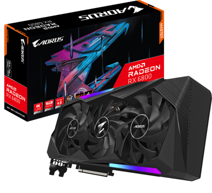 Gigabyte Radeon RX 6800 16GB AORUS MASTER - Inet.se