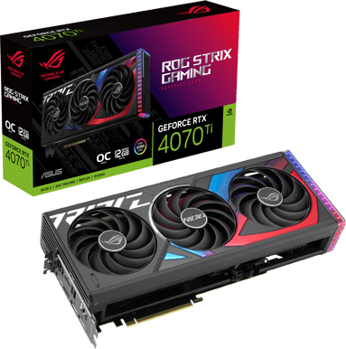 ASUS GeForce RTX 4070 Ti 12GB ROG Strix Gaming OC - Inet.se