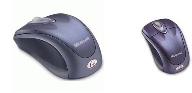 Microsoft Wireless Notebook Optical Mouse 3000 Blå - Inet.se
