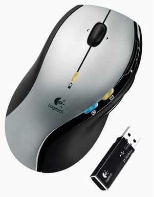 Logitech MX610 Cordless Laser, Left-Hand - Inet.se