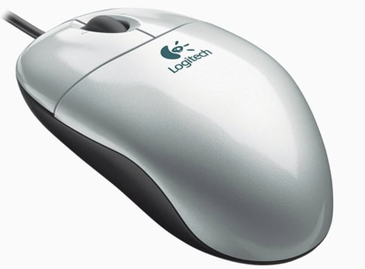Logitech Pilot Optical Mouse Silver - Inet.se