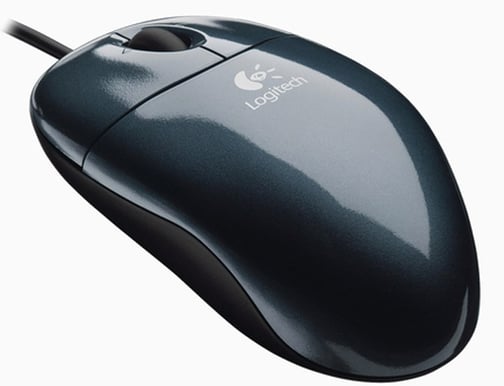 Logitech Pilot Optical Mouse Svart - Inet.se