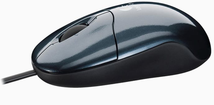 Logitech Pilot Optical Mouse Svart - Inet.se