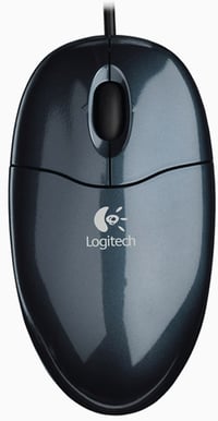 Logitech Pilot Optical Mouse Svart - Inet.se
