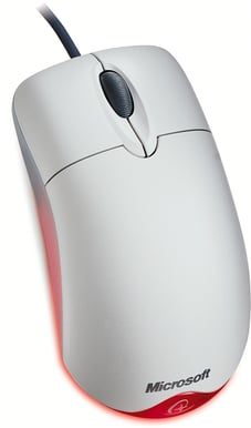 Microsoft Wheel Mouse Optical 1.1 Vit - Inet.se