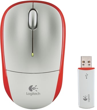 Logitech Wireless Mouse M205 Orange - Inet.se