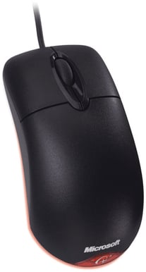 Microsoft Wheel Mouse Optical, Black, USB - Inet.se