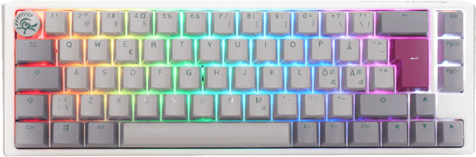 Ducky - One 3 Mist 65% Cherry Silent Red - Inet.se