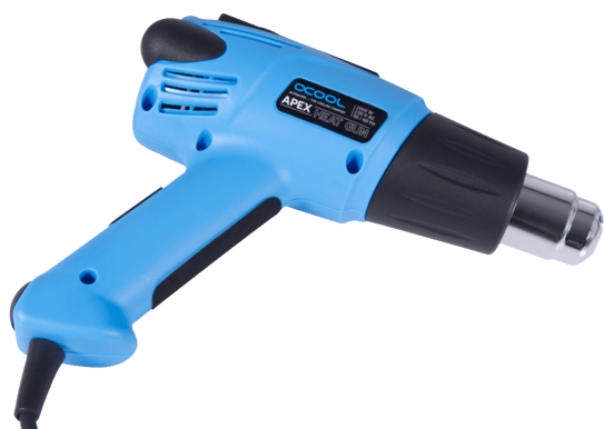 Alphacool HardTube Värmepistol Pro LCD 2000W - Inet.se