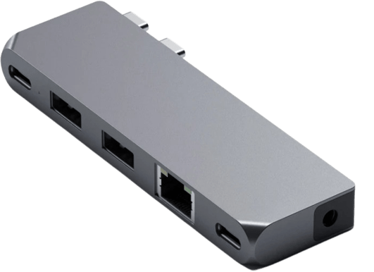 Satechi Pro Hub Mini Rymdgrå - Inet.se