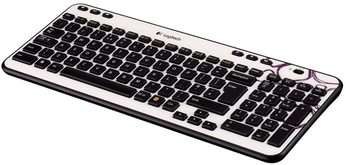 Logitech K360 Wireless Keyboard, Purple - Inet.se