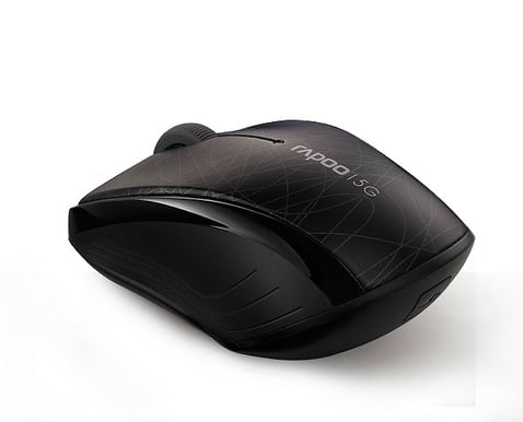 Rapoo 3100P Wireless 5G Mouse Black - Inet.se