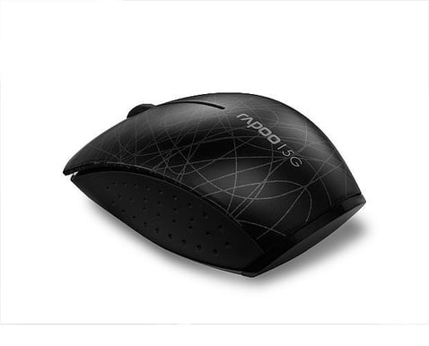 Rapoo 3300p Wireless Super Mini Mouse Black - Inet.se