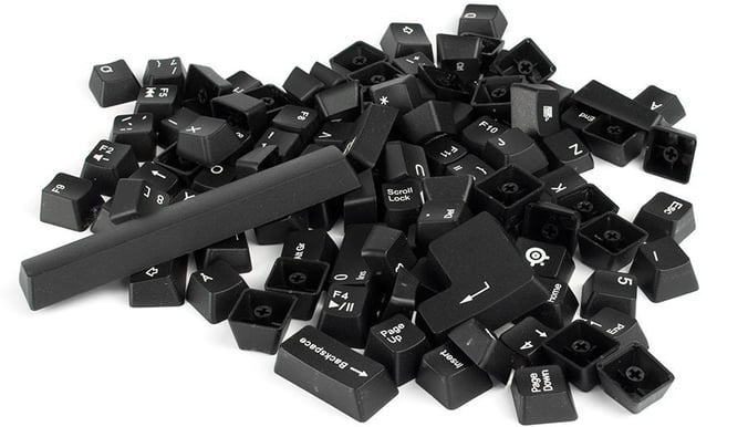 SteelSeries 6Gv2 Replacement key caps - Inet.se