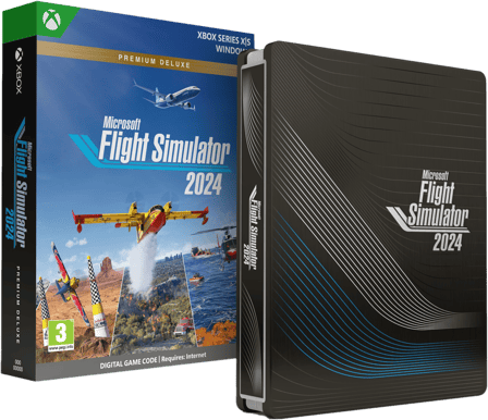 Microsoft Flight Simulator Premium Deluxe Steelbook Edition - Xbox X ...