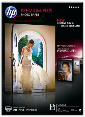 HP Premium Plus Glossy Photo Paper (A4) - Inet.se