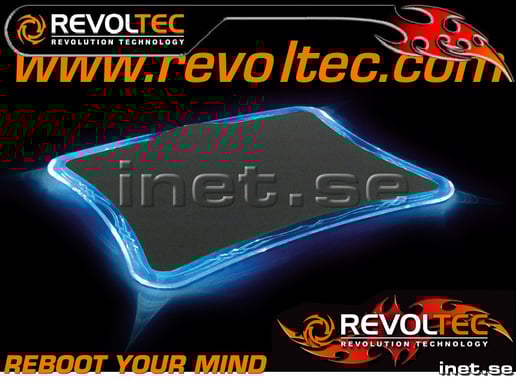 Revoltec Light Pad Precision, Blue Edition - Inet.se