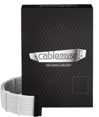 CableMod PRO RT-Series ModMesh 12VHPWR Kit - Vit - Inet.se